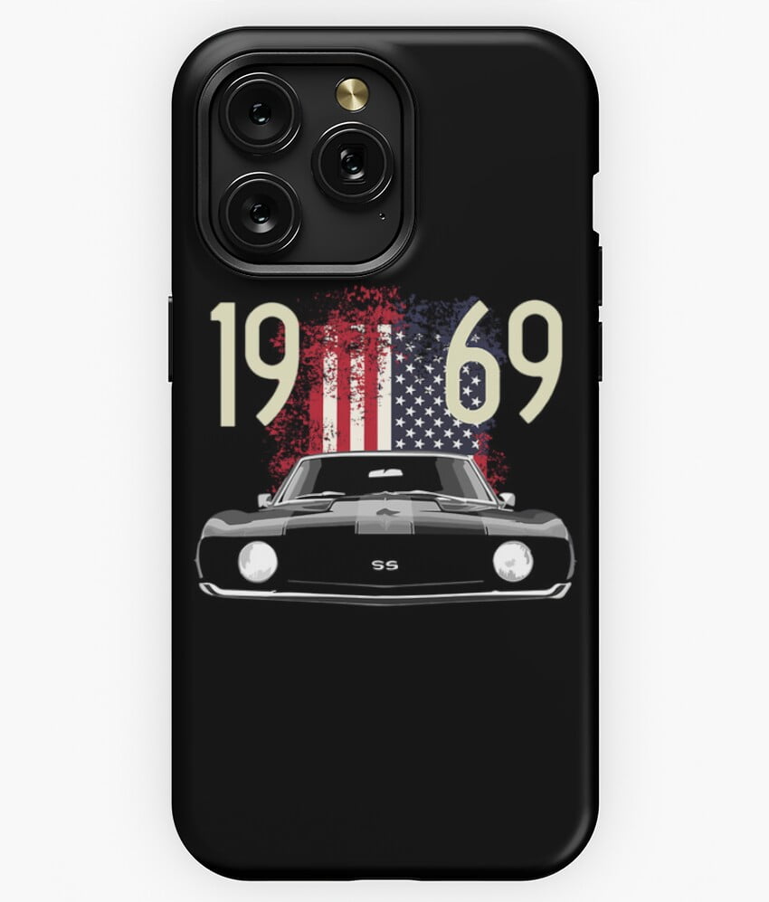1969 Camaro SS Classic Muscle Car G6606 Phone Case for iPhone17 16 15 ...