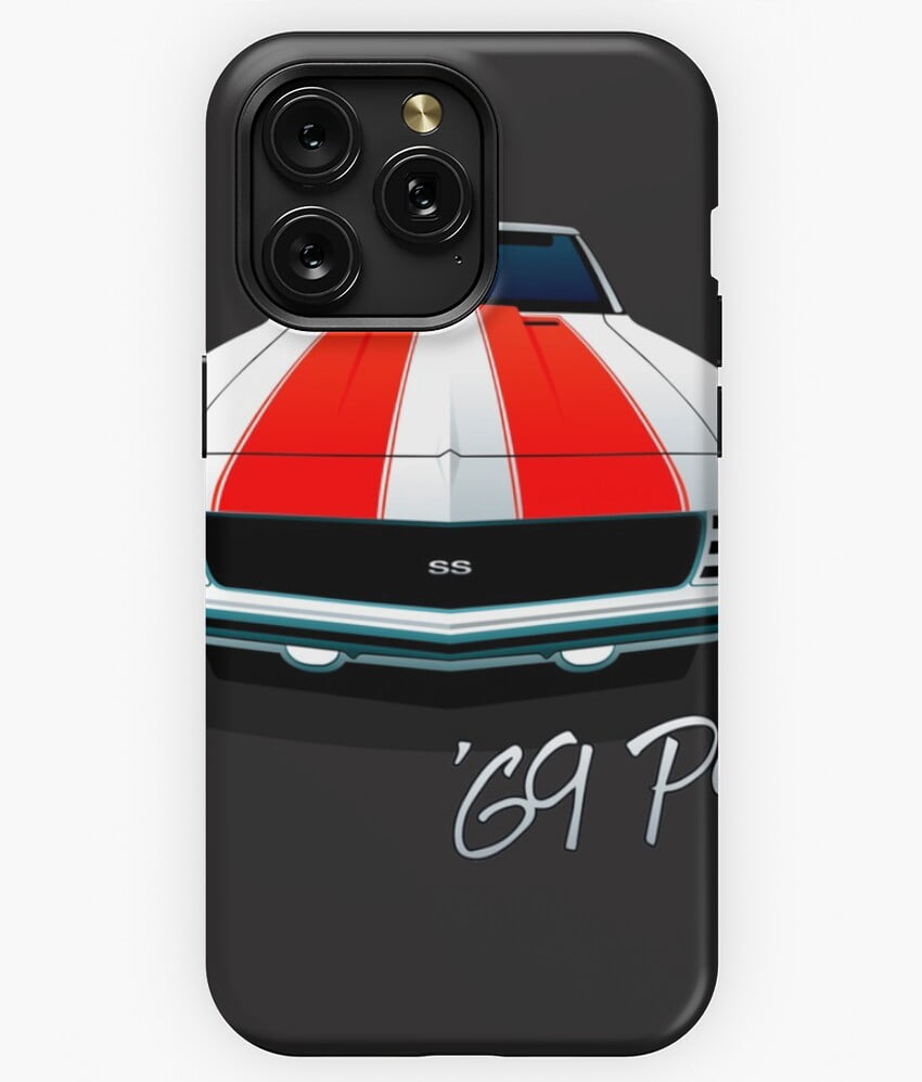 1969 Camaro SS Indy 500 Pace Car G6628 Phone Case for iPhone17 16 15 14 ...