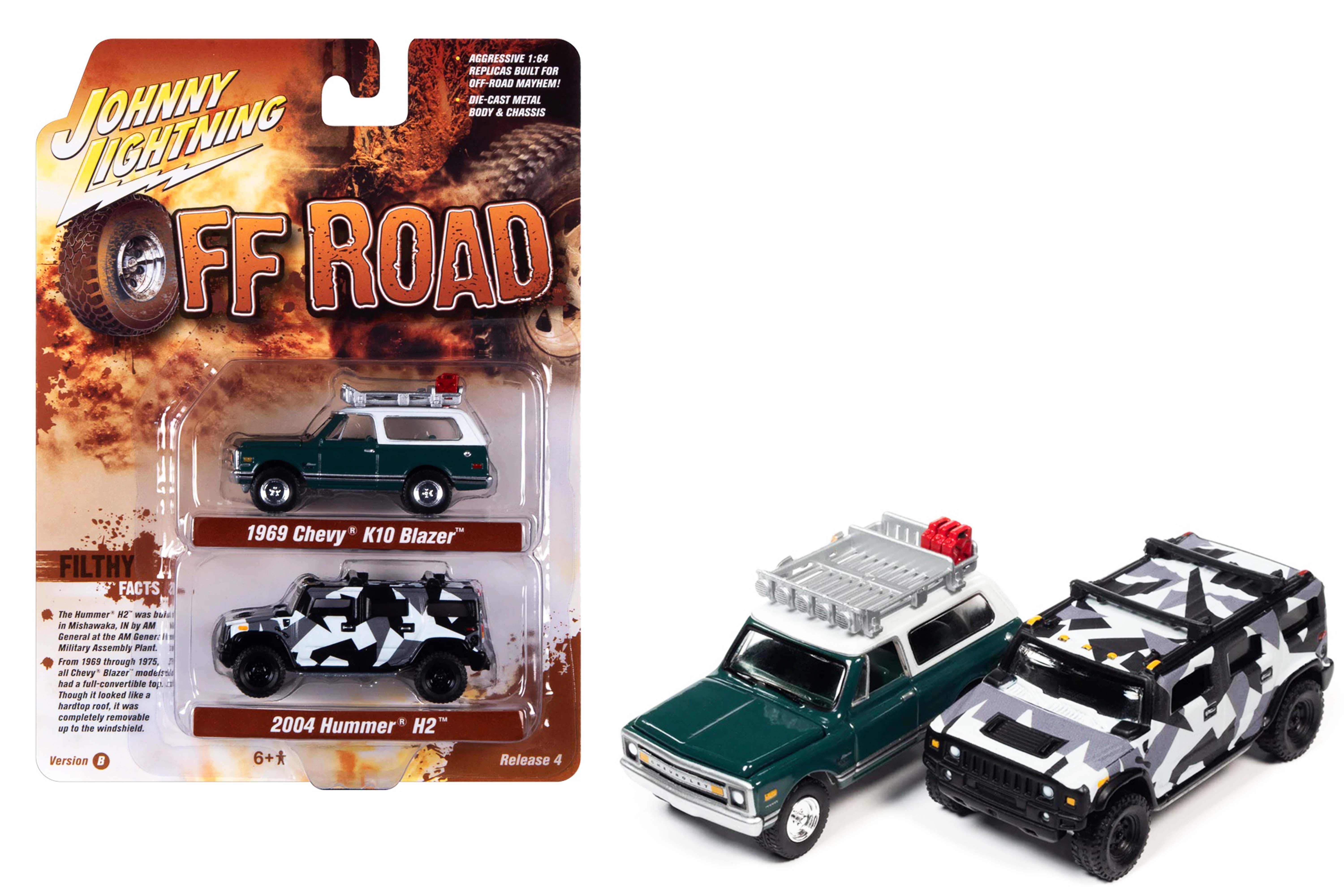 1969 Chevrolet Blazer-Saddle Poly w/White Roof and 2004 Hummer H2-Brown ...