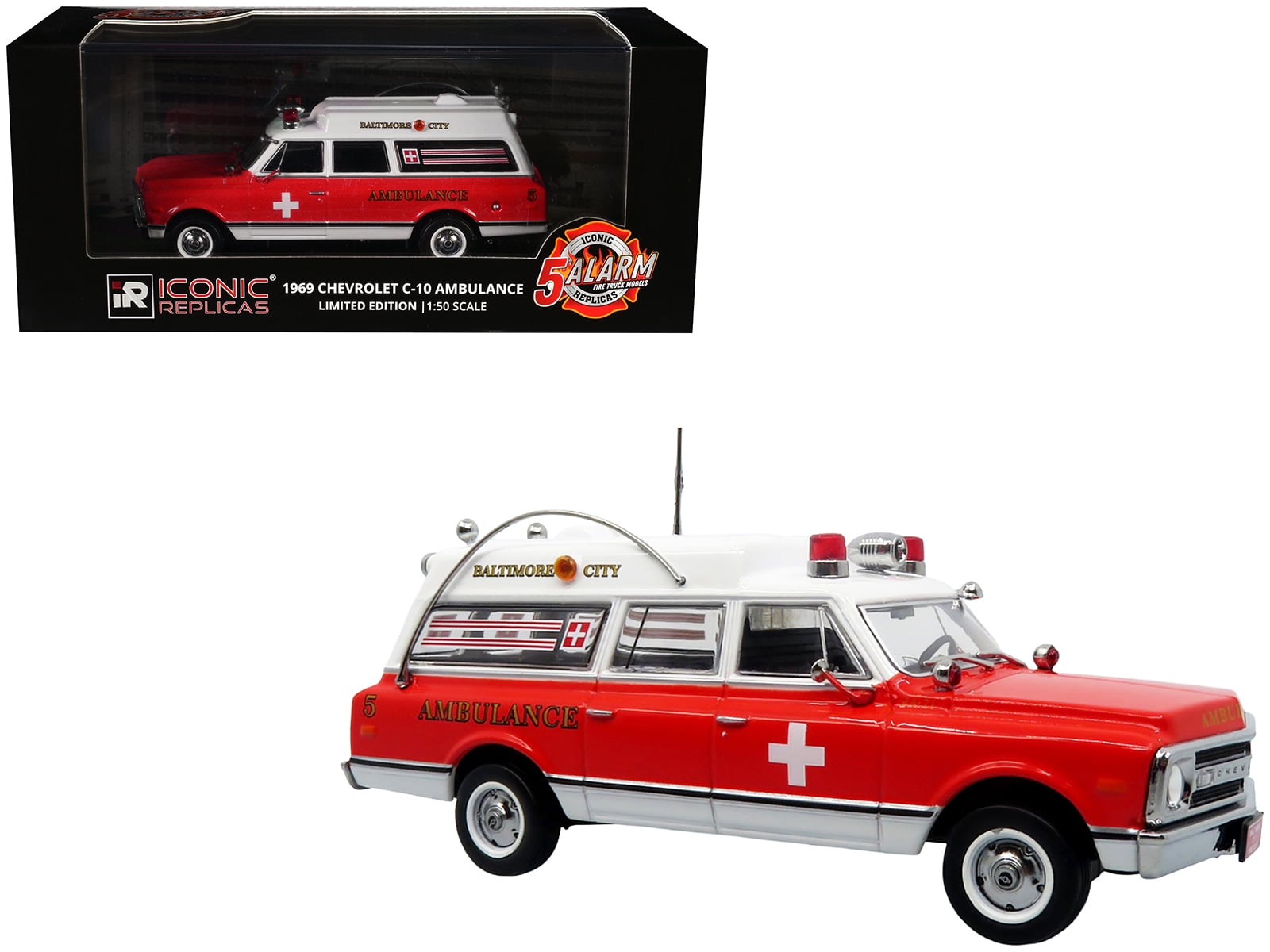 1969 Chevrolet C-10 Ambulance "Baltimore City Fire Department" White ...