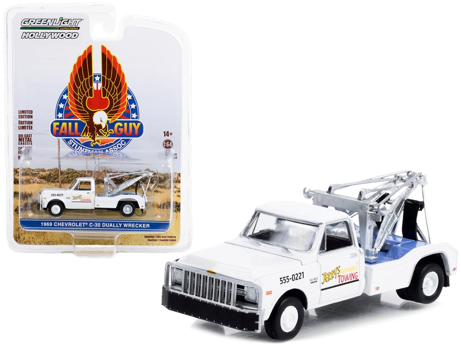 1969 Chevrolet C-30 Dually Wrecker Tow Truck White "Jerryâ€™s Towing ...