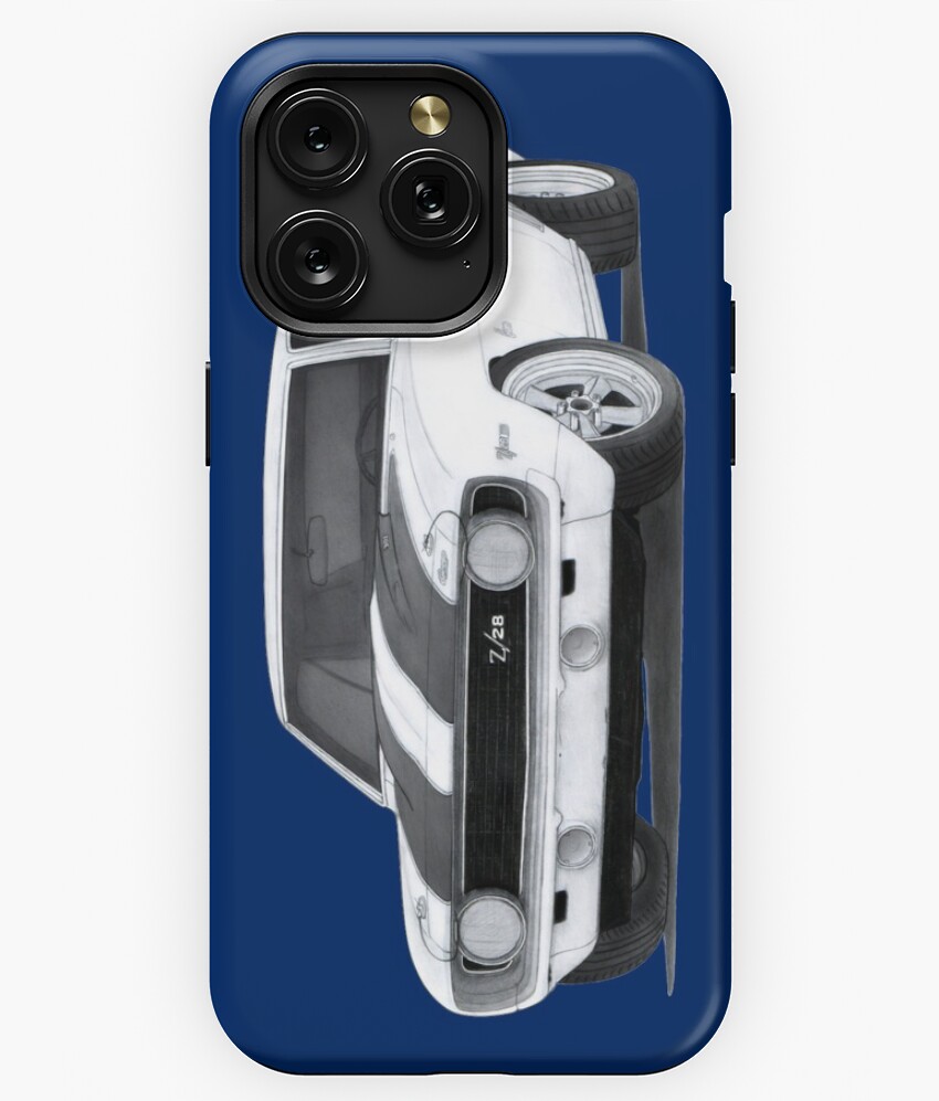 1969 Chevrolet Camaro Z28 Drawing G6534 Phone Case for iPhone17 16 15 ...