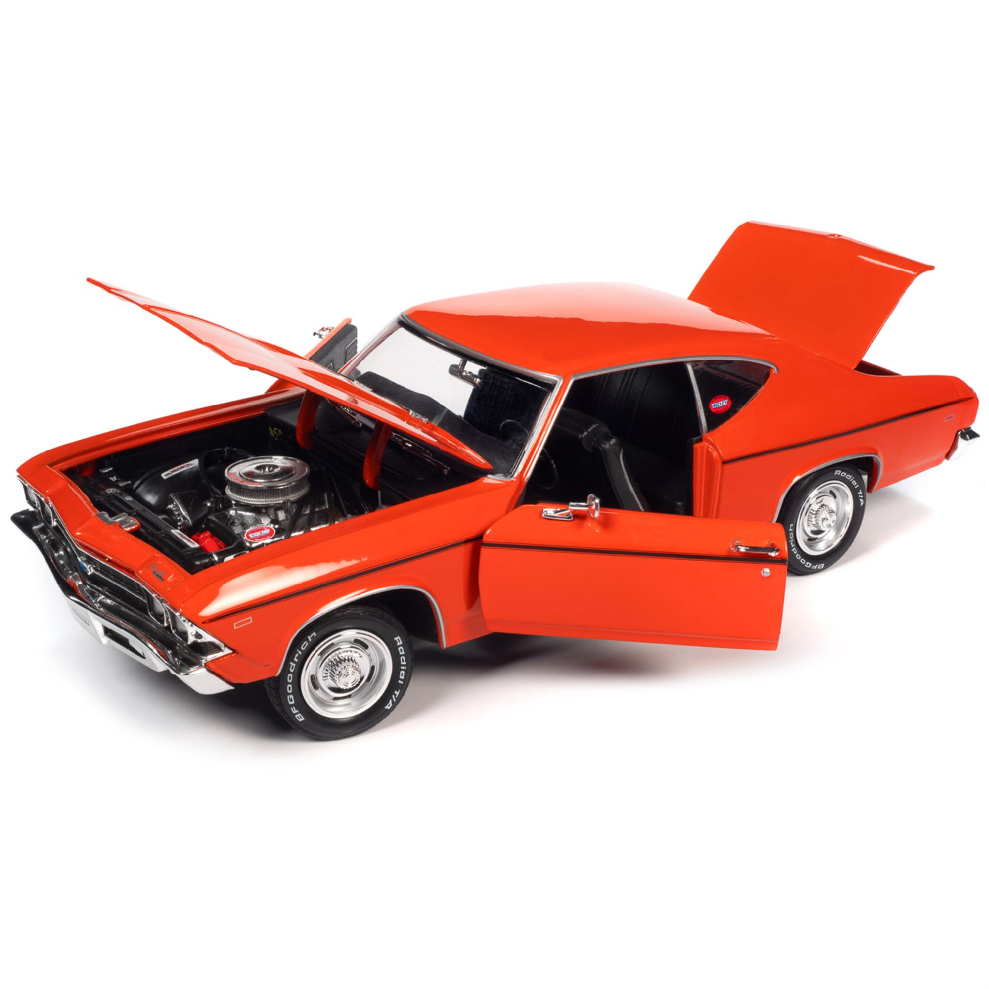 Auto World 1969 Chevrolet Nickey Chevelle Hugger Orange with Black ...