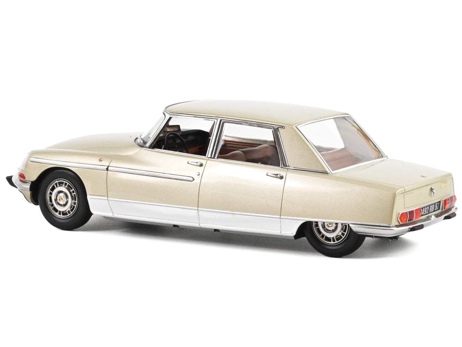 1969 Citroen DS 21 Lorraine Champagne Gold Metallic 1/18 Diecast Model Car by Norev - Walmart.com