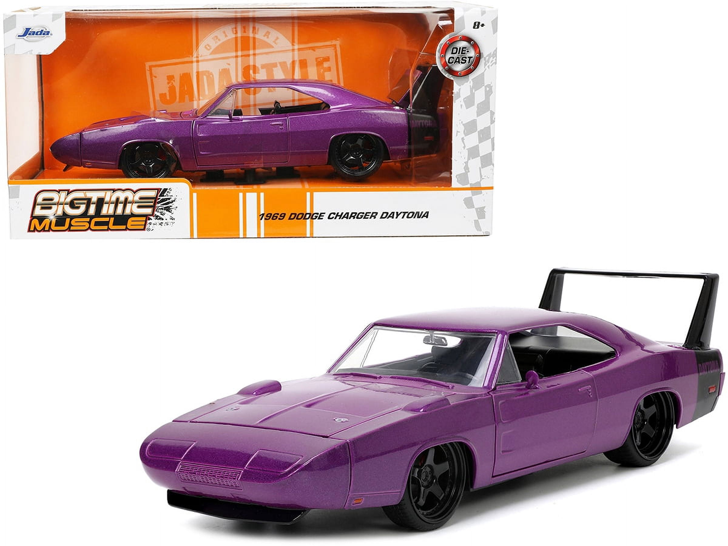 1969 Dodge Charger Daytona Purple Metallic with Black Tail Stripe ...