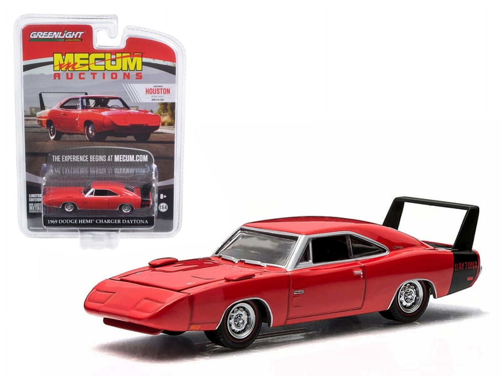 1969 Dodge Charger Hemi Daytona R4 Bright Red Mecum Houston April 2015 ...