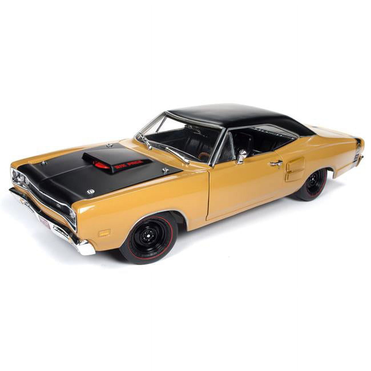 1969 Dodge Super Bee Hardtop Model Car - Butterscotch with Flat Black ...