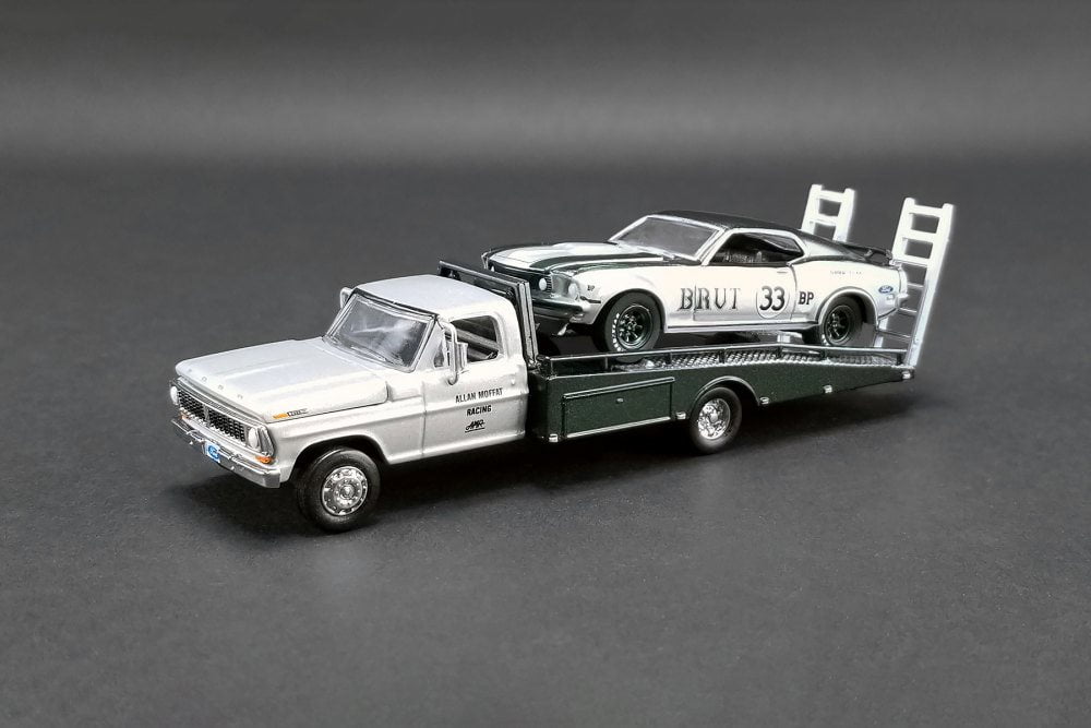 1969 Ford F-350 Ramp Truck and Mustang Trans Am, #33 - Greenlight 51271 ...