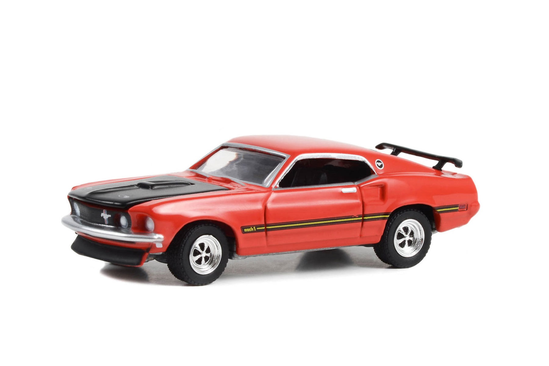 1969 Ford Mustang Custom Fastback (Lot #765.1), Red - Greenlight 37270C ...