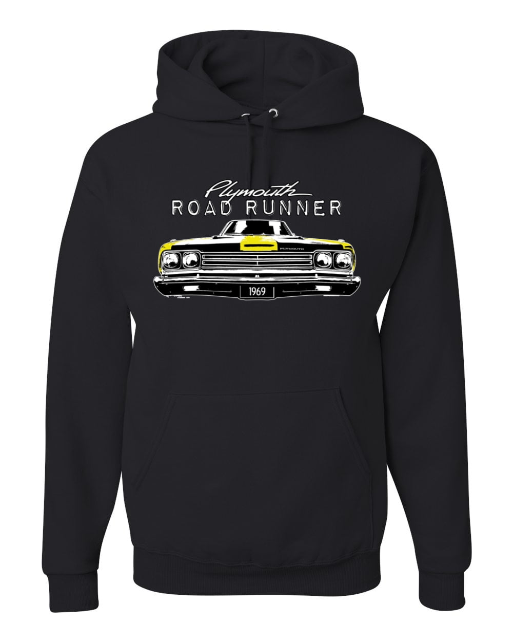 1969 Plymouth Road Runner Hot Rod Racing | Mens Cars and Trucks Hooded ...