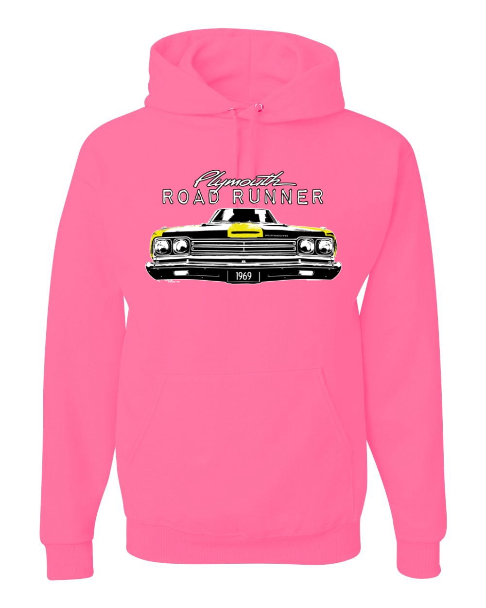 1969 Plymouth Road Runner Hot Rod Racing | Mens Cars and Trucks Hooded ...