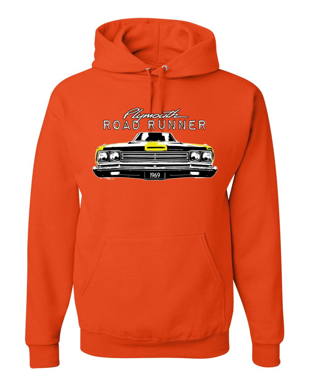 1969 Plymouth Road Runner Hot Rod Racing | Mens Cars and Trucks Hooded ...