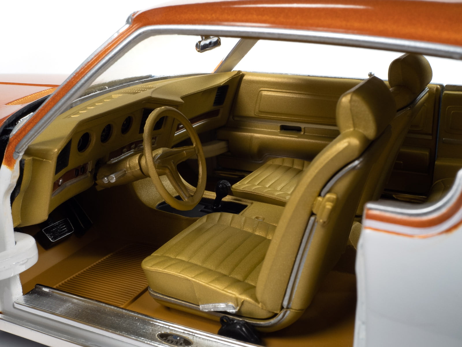 1969 Pontiac Royal Bobcat Grand Prix Model J Cameo White with Firefrost ...