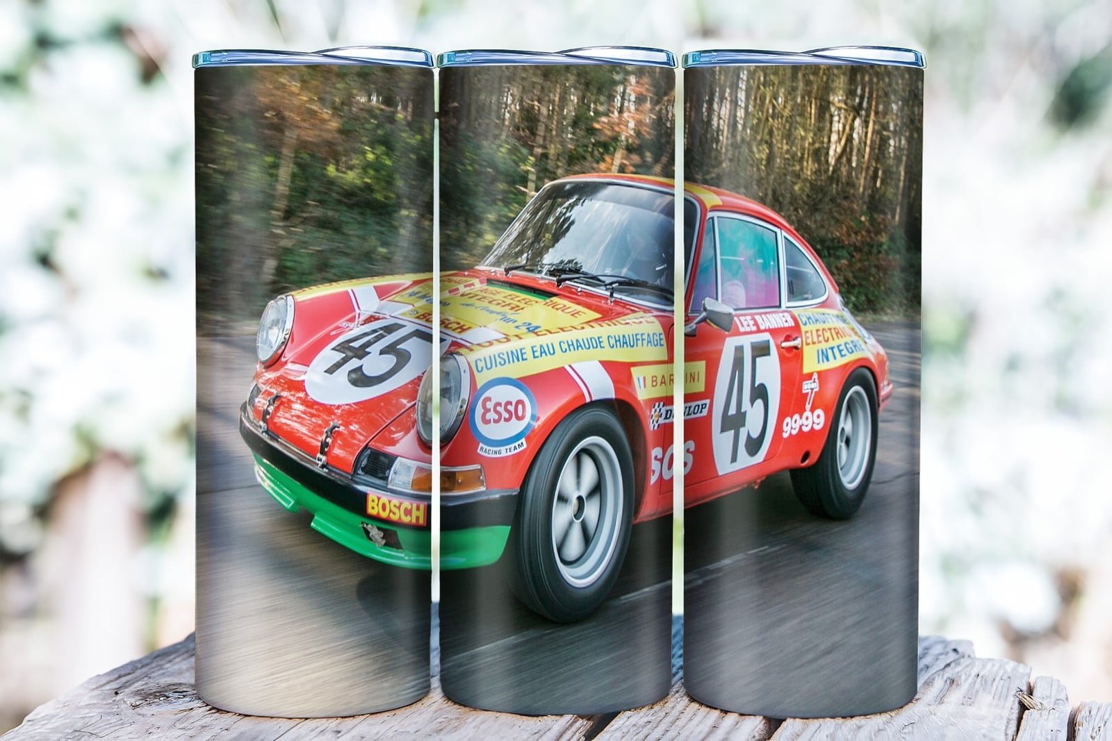 1969 Porsche S Rally Car - 20x30 Inch Glossy Laminated Poster ...