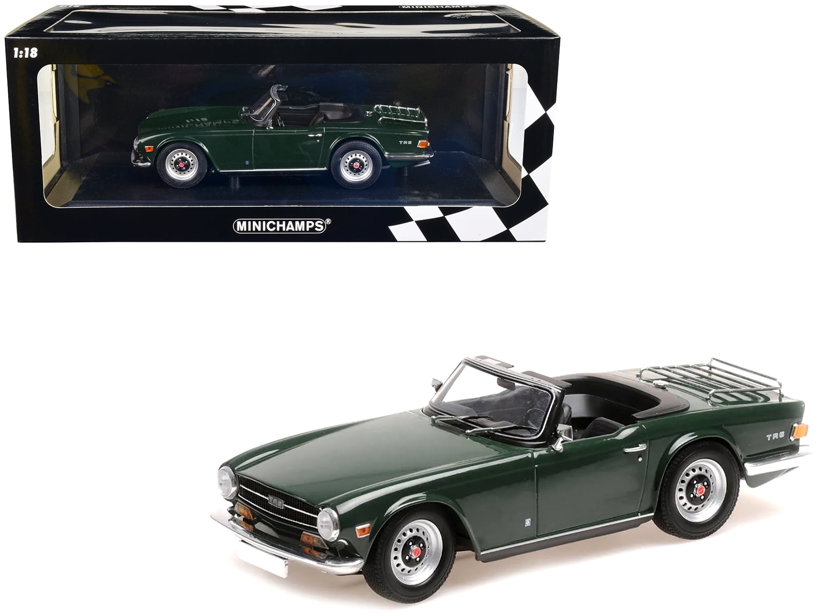 1969 Triumph TR6 Convertible Dark Green Limited Edition to 504 pieces ...