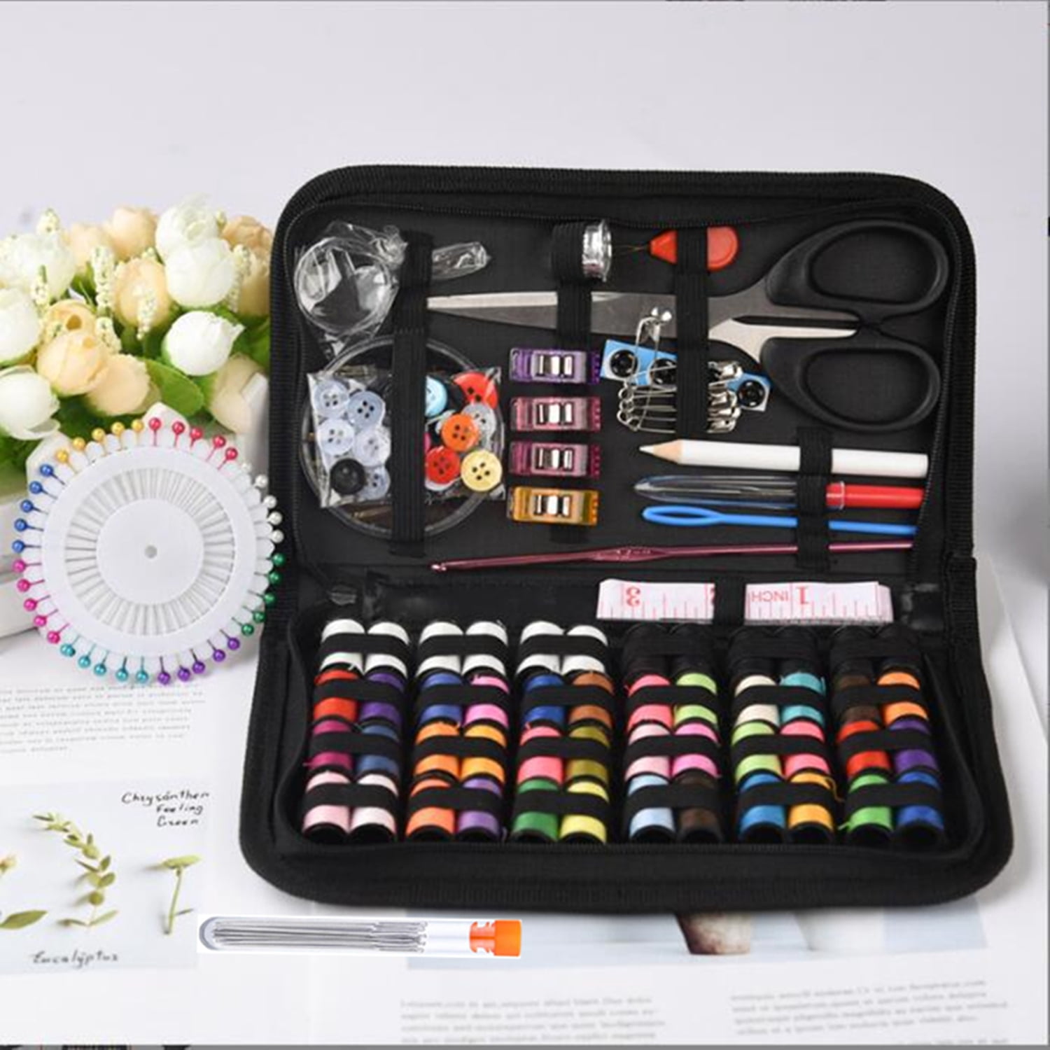 196pcs Portable Multifunctional Sewing Tool Set,A Complete Sewing And ...