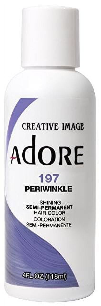 197 Periwinkle , ADORE Creative Image Shining SEMI-PERMANENT Hair Color ...