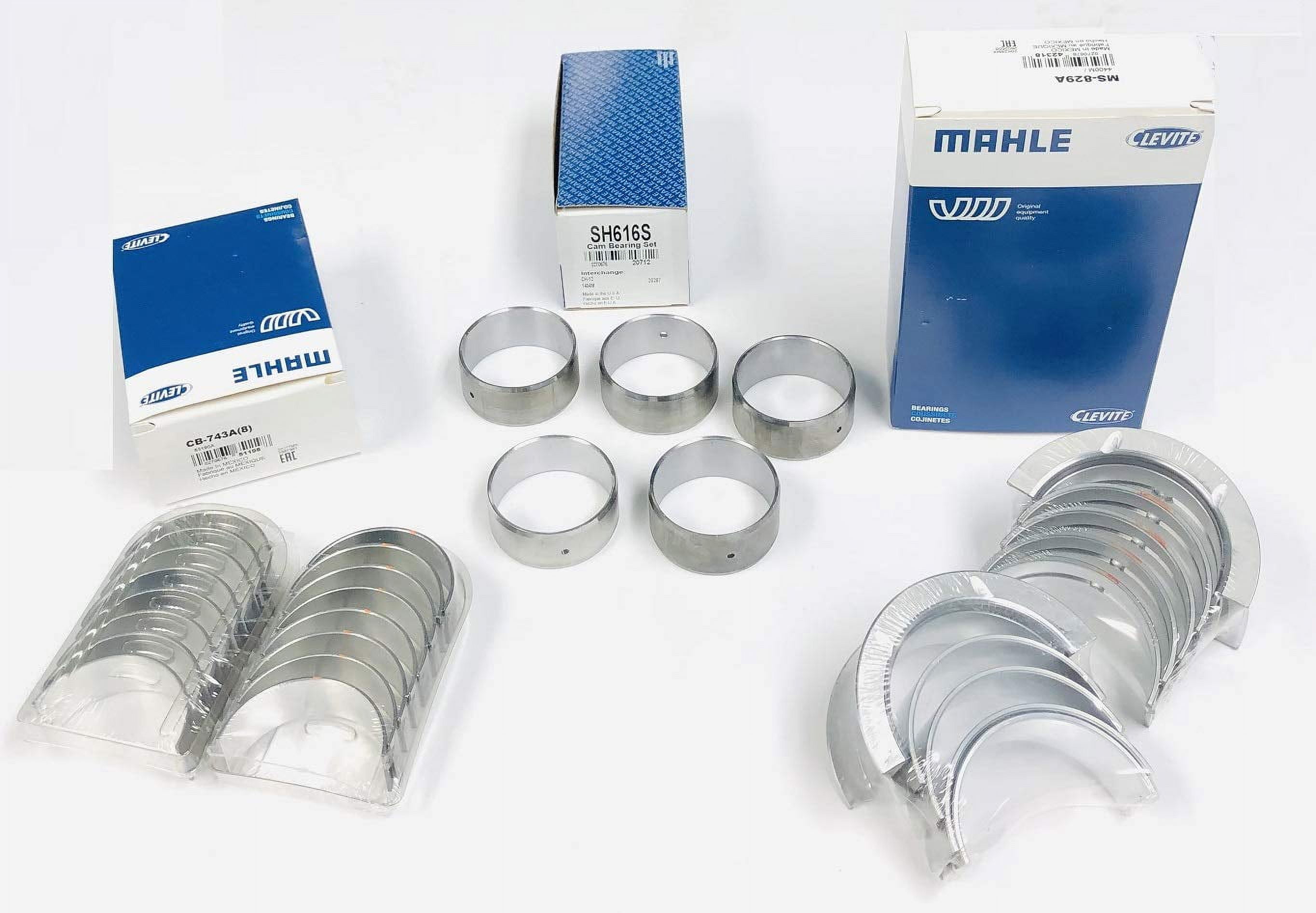 1970-90 Chevy 396 402 427 454 7.4 7.4L 502 Clevite A Series Rod & Main ...