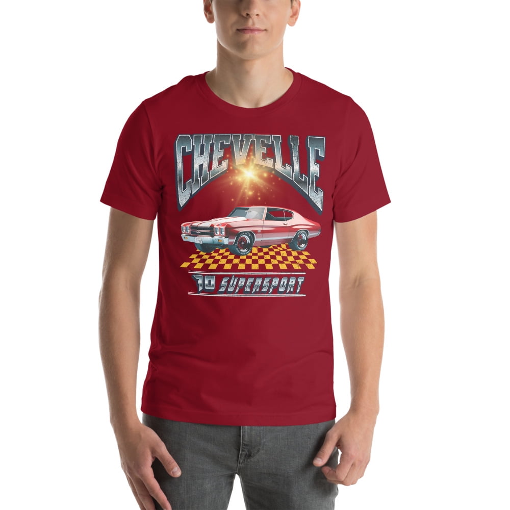 1970 Chevrolet Chevelle SS 454 | Vintage 70's Era Auto Shirt (Cardinal ...
