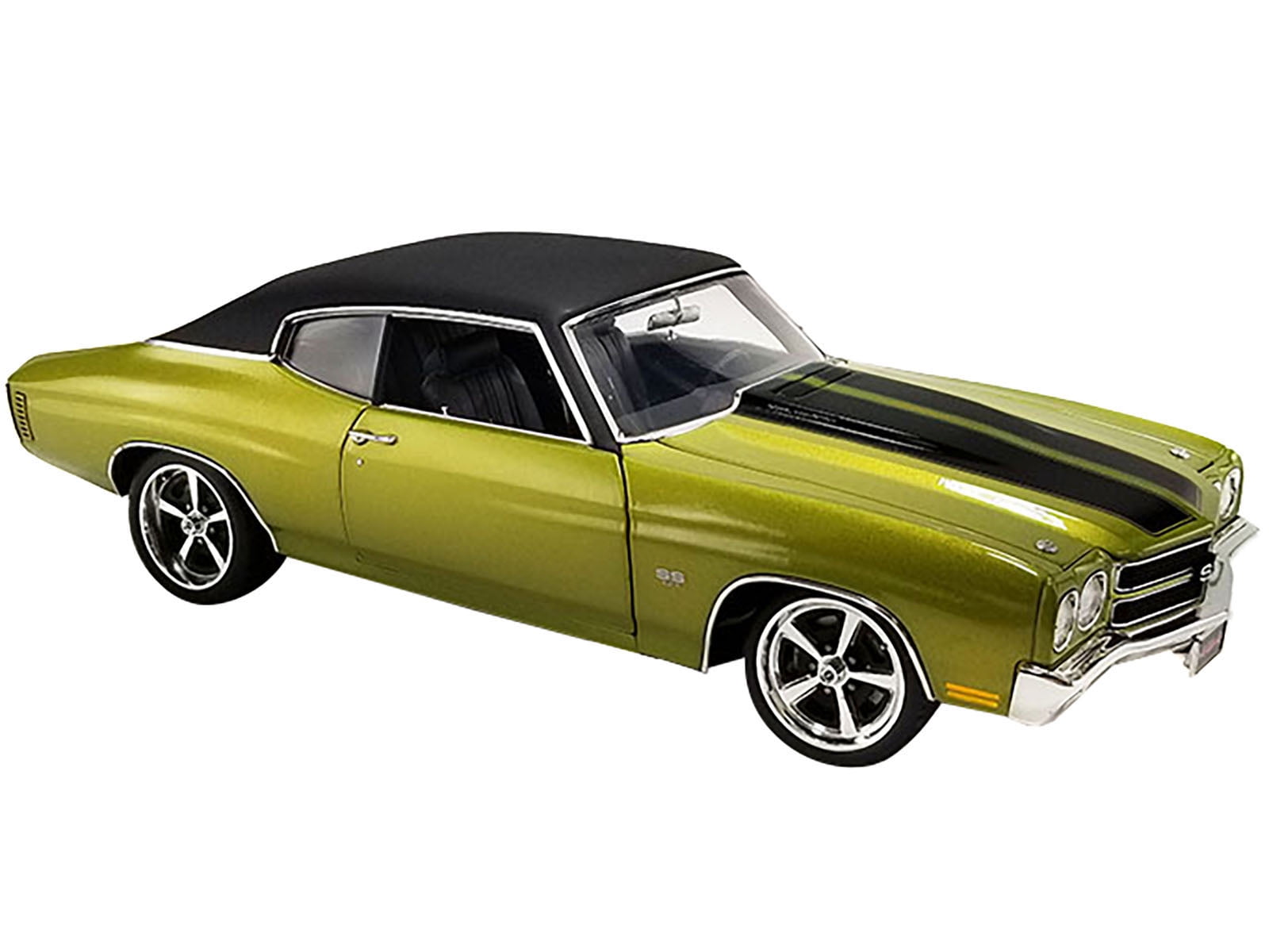 1970 Chevrolet Chevelle SS Restomod Citrus Green Met w/Black & Black ...