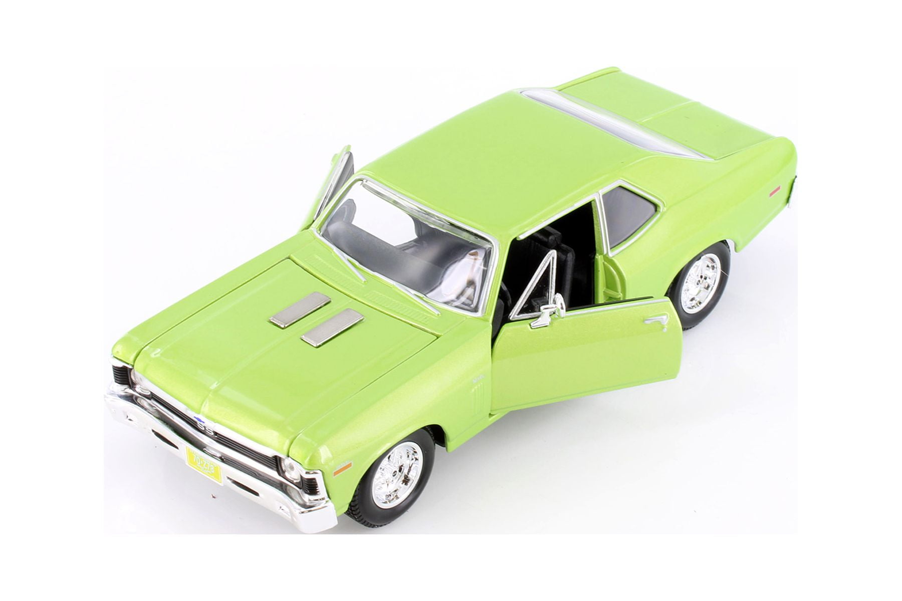1970 Chevy Nova SS Hardtop, Lime Green - Showcasts 37262 - 1/24 Scale ...