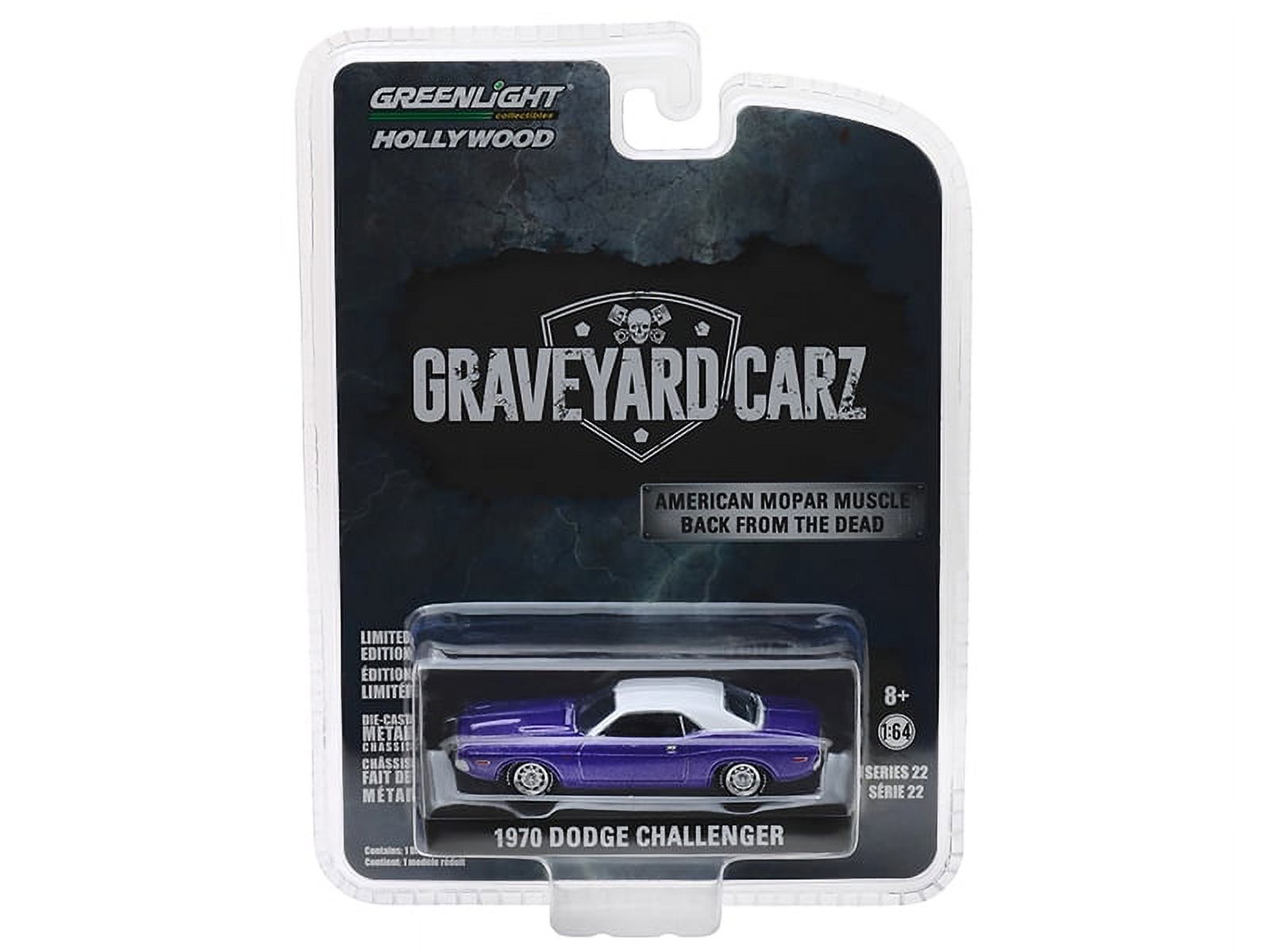 1970 Dodge Challenger Purple with White Top "Graveyard Carz" (2012) TV ...