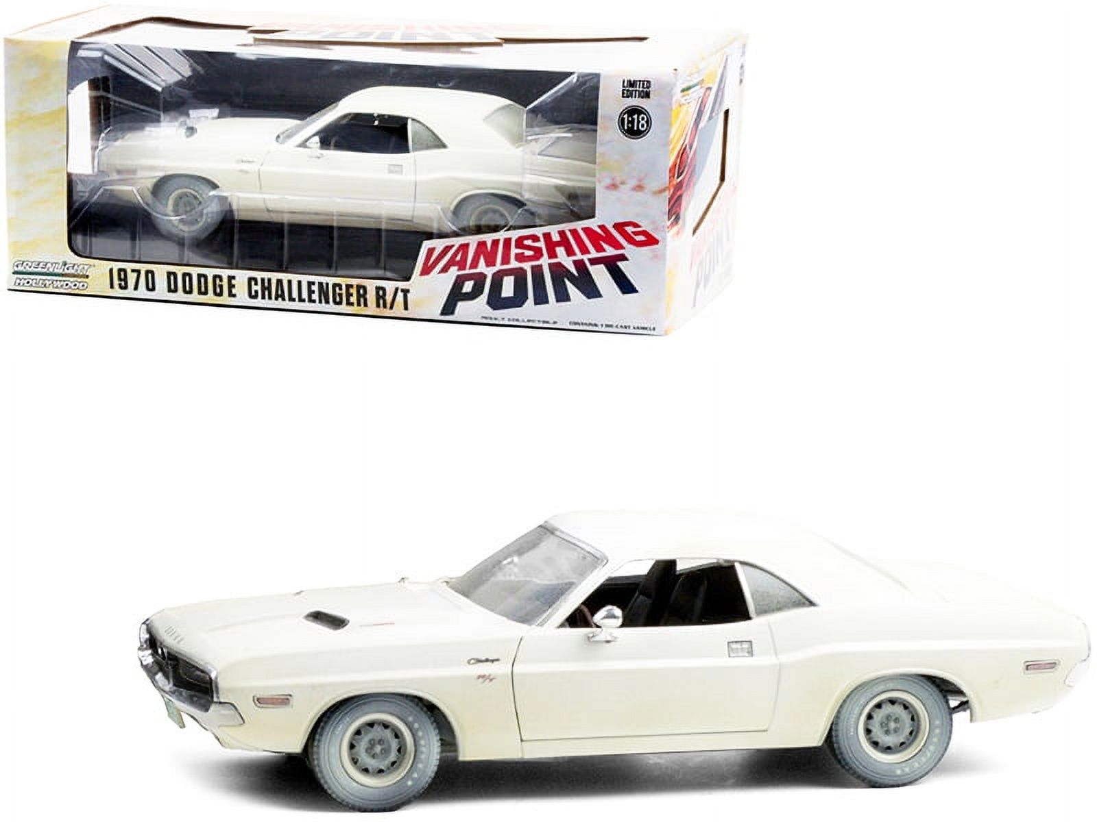 1970 Dodge Challenger R/T White (Weathered Version) "Vanishing Point ...
