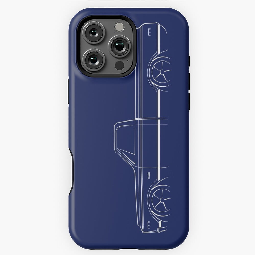1970 GMC Sierra 1500 Stencil Truck Phone Case for iPhone 16 15 14 13 12 ...