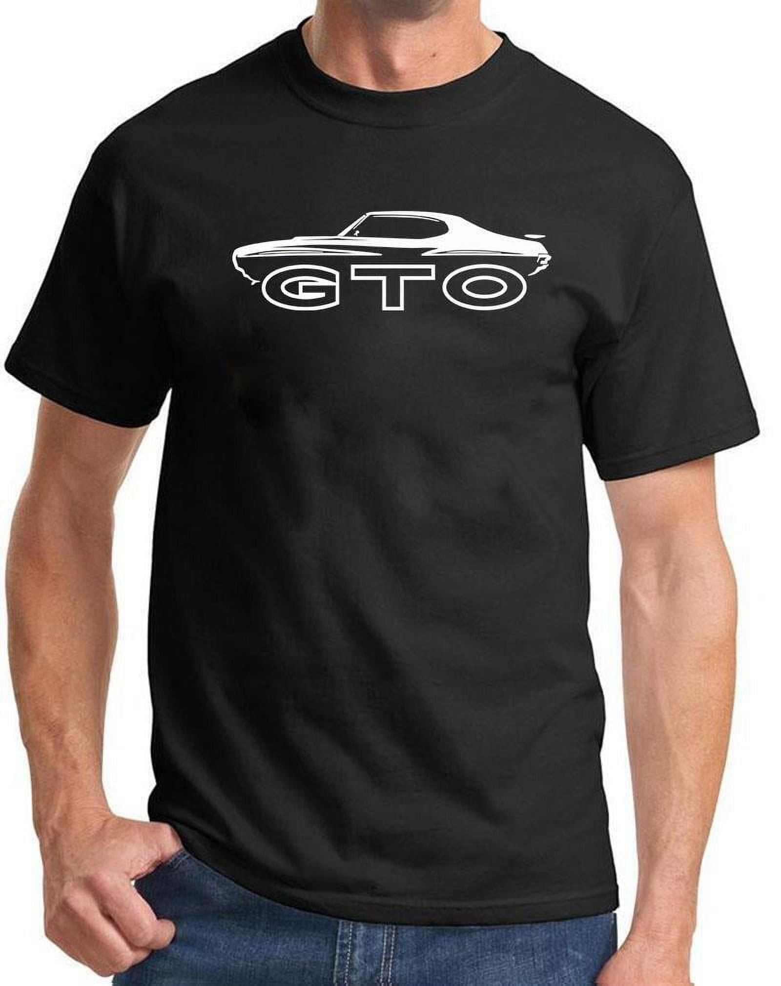 1970 Pontiac GTO Judge Hardtop Classic Outline Design Tshirt NEW COLORS ...