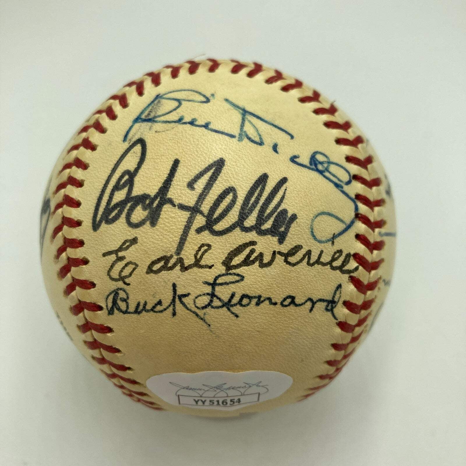 1970's HOF Multi Signed Baseball Freddie Lindstrom Burleigh Grimes JSA ...