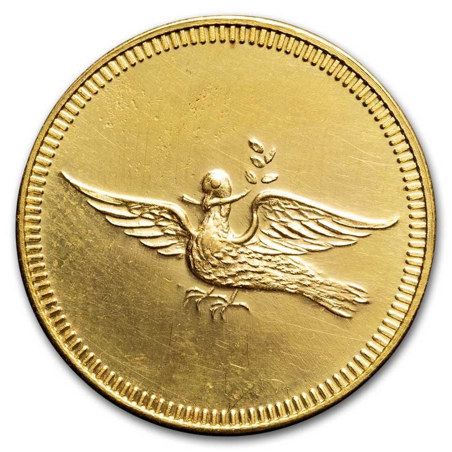 (1970's) South Africa Griquatown Gold 100 Pence Proof - Walmart.com