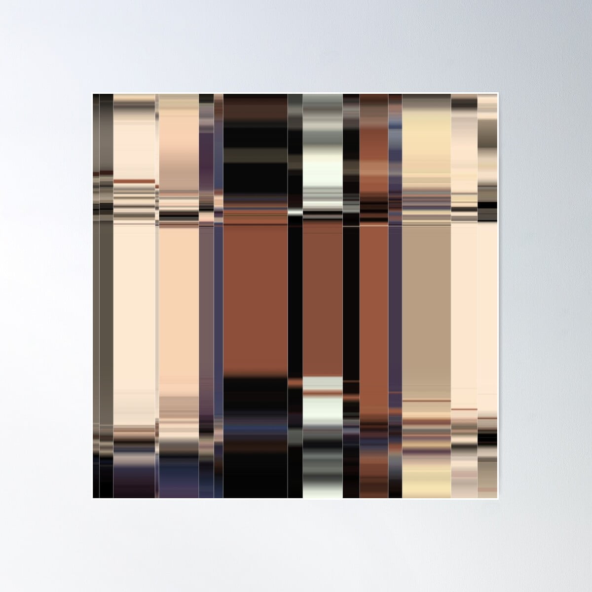 1970S Groove By Jenny Meehan Abstract Feature Art 6 Poster Wall Art ...