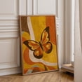1970s Butterfly Wall Art Retro Boho Butterfly Mid Century Modern Nature ...