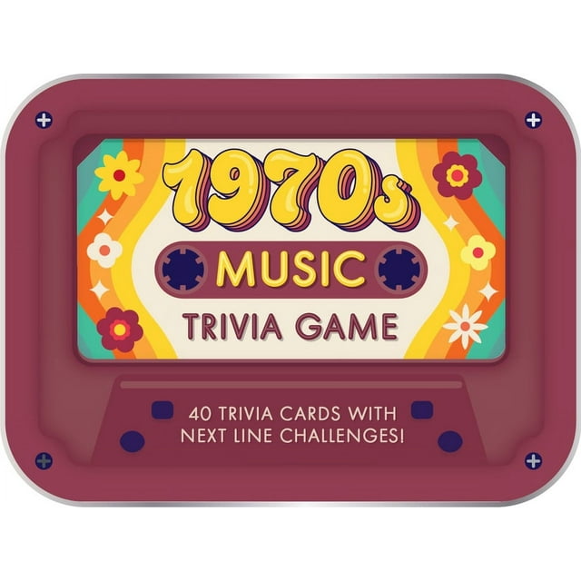 1970s Music Trivia Game (Cards) - Walmart.com