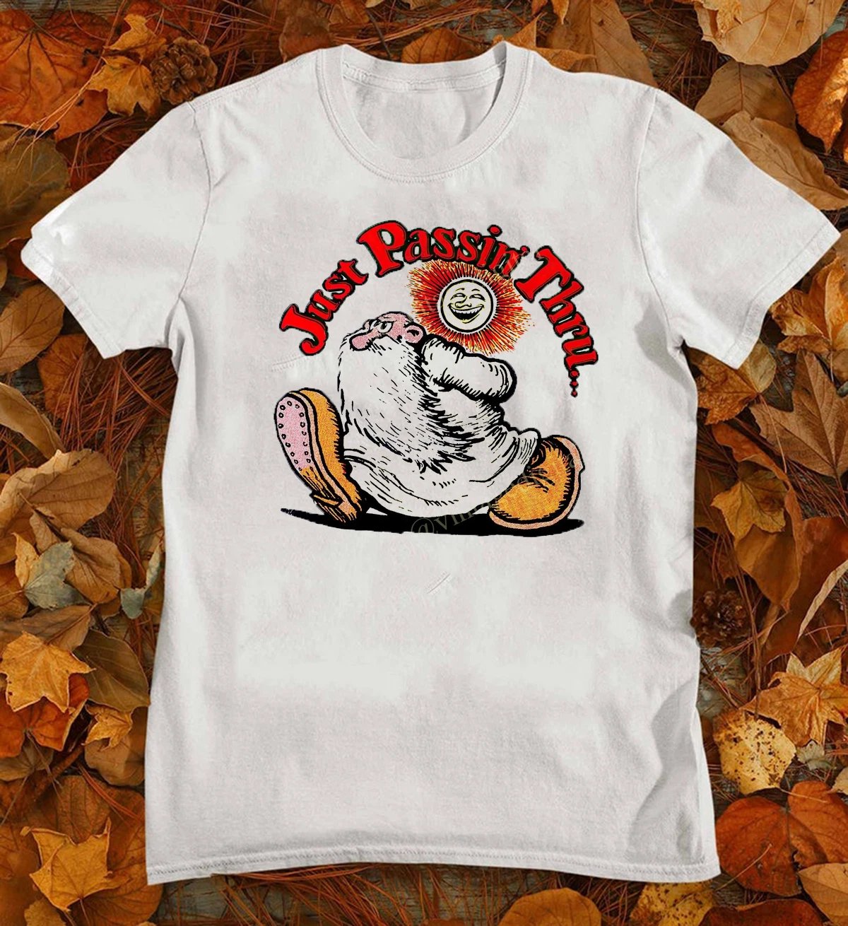 1970s R. Crumb's Mr. Natural Just Keep On Truckin Robert T Shirt S-5XL ...