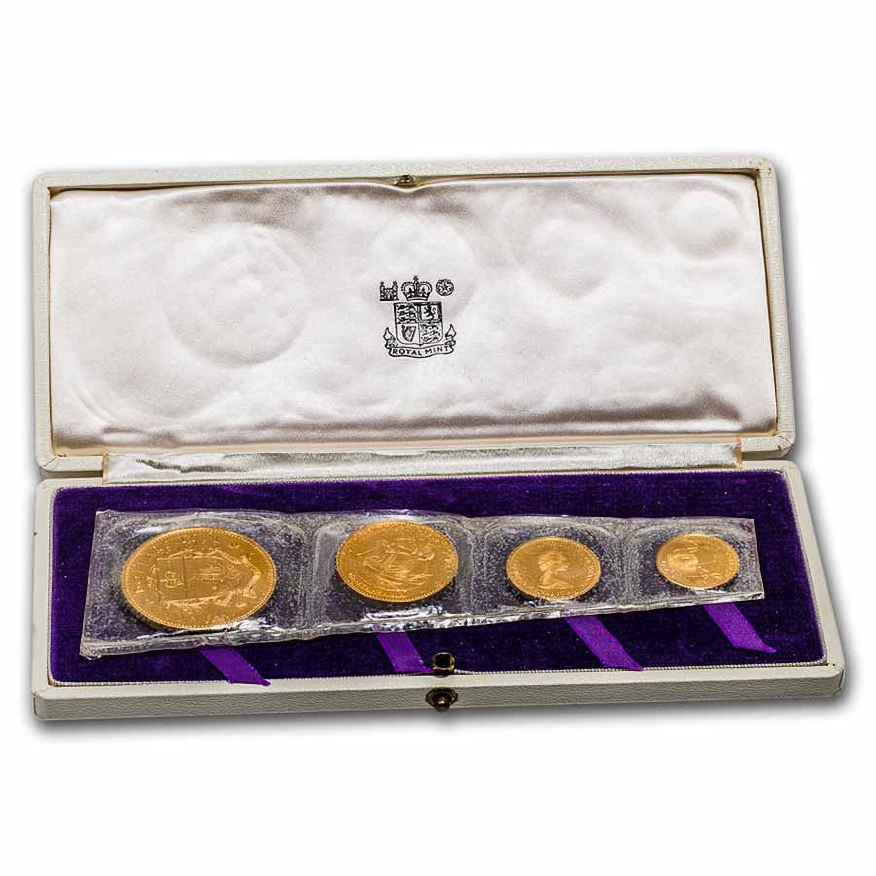 1971-1972 Bahamas 4-Coin Gold Proof Set W/Case - Walmart.com