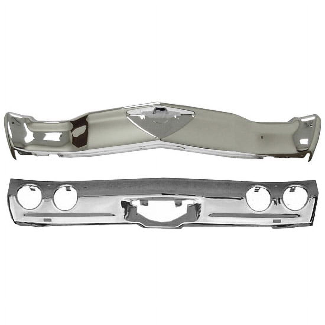 1971-72 Chevelle Front and Rear Bumpers Kit - Walmart.com