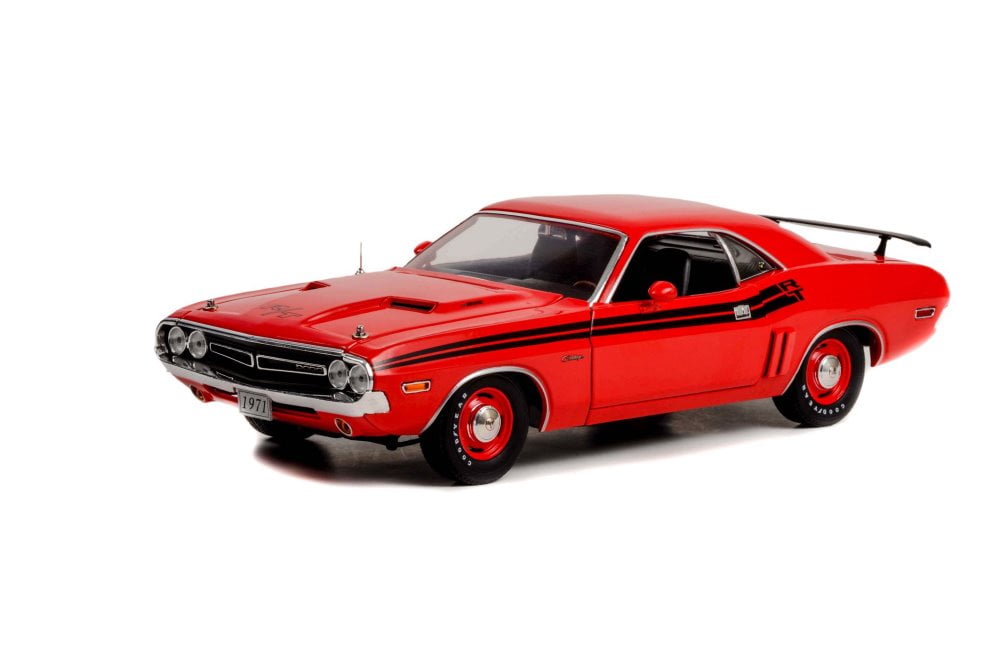 1971 Dodge Challenger R/T, Bright Red - Greenlight 13631 - 1/18 scale ...