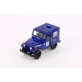 1971 Jeep DJ-5B Police Edition, Blue - Kinsmart 5433DPR - 1/26 Scale ...