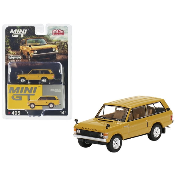 1971 Range Rover Bahama Gold Limited Edition 1/64 Diecast Model Car by ...