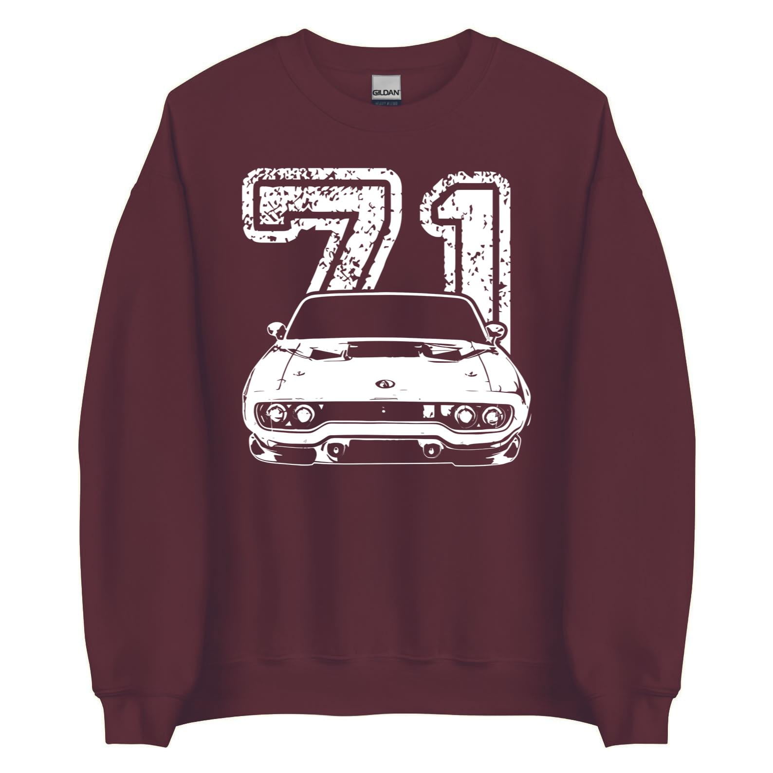 1971 Road Runner Front End Silhouette Classic Muscle Car Enthusiast ...