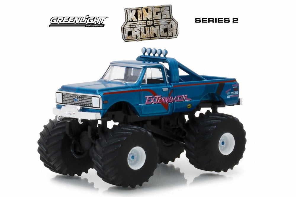 1972 Chevy K-10 Monster Truck, ExTerminator - Greenlight 49020D/48 - 1/ ...