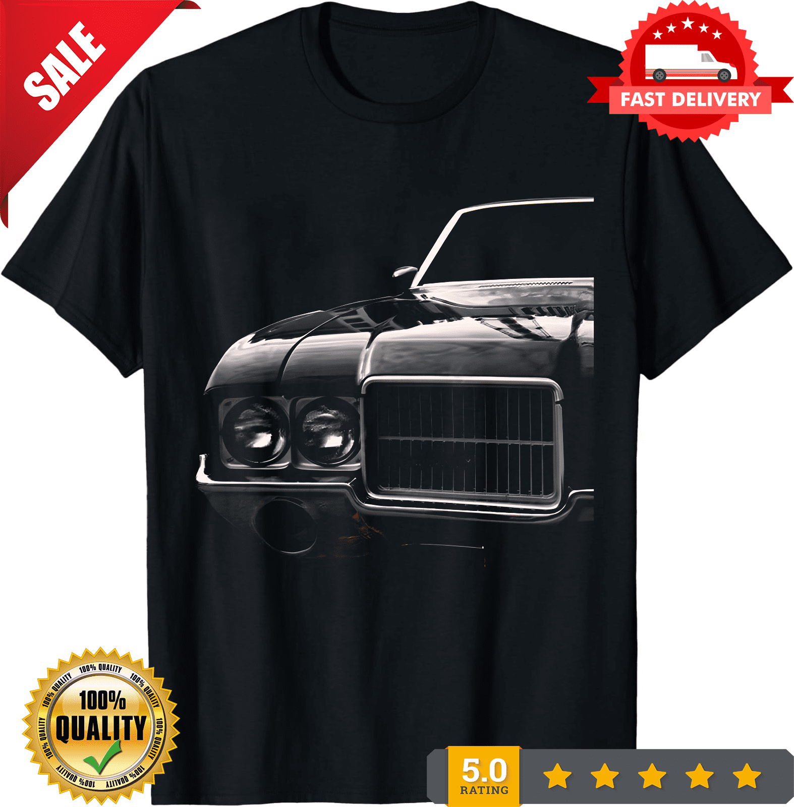 1972 Cutlass Supreme Mens T shirt Luxury American Oldtimer Convertible ...