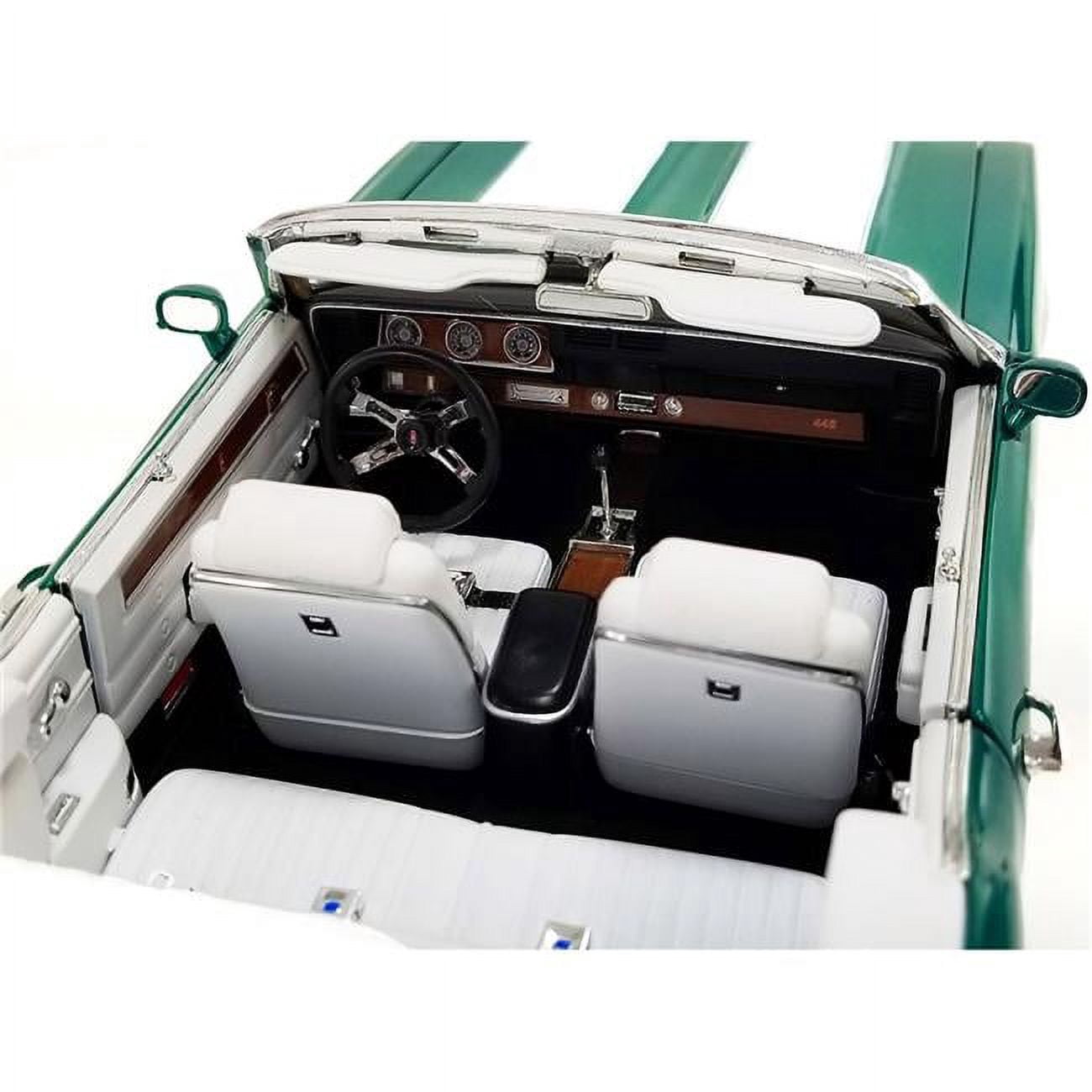 1972 Oldsmobile 442 W-30 Convertible Radiant Green Metallic with White ...