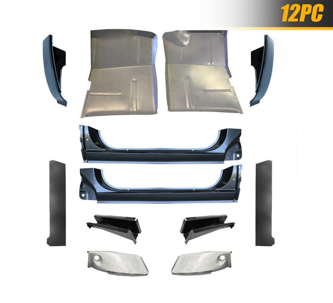 1973-87 Chevy Cab Kit, Rocker Panel , Cab Corner, Floor Pan & Supports ...