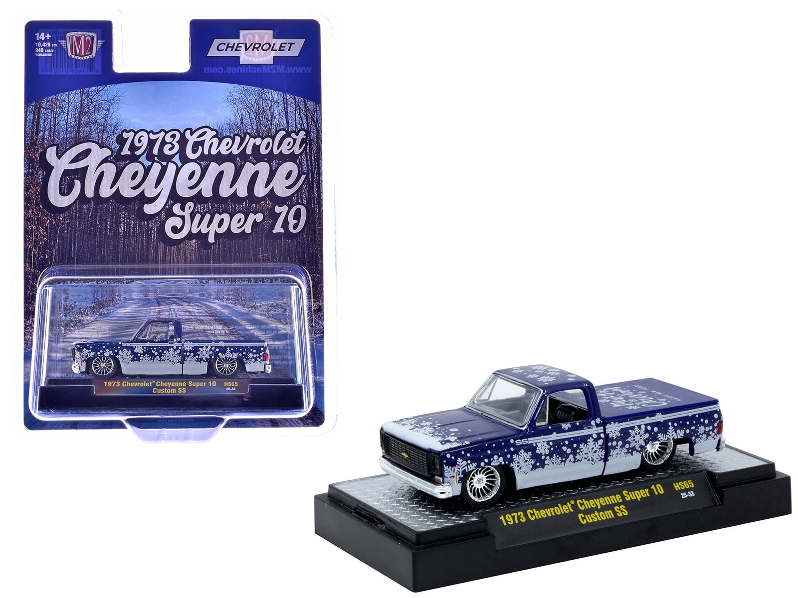 M2 Machines 1/64 1973 Chevrolet Cheyenne Super 10 Truck - Walmart.com