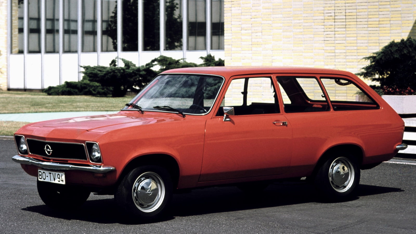 1973 Opel Ascona Caravan Car - 24x36 Inch Glossy Laminated Poster ...