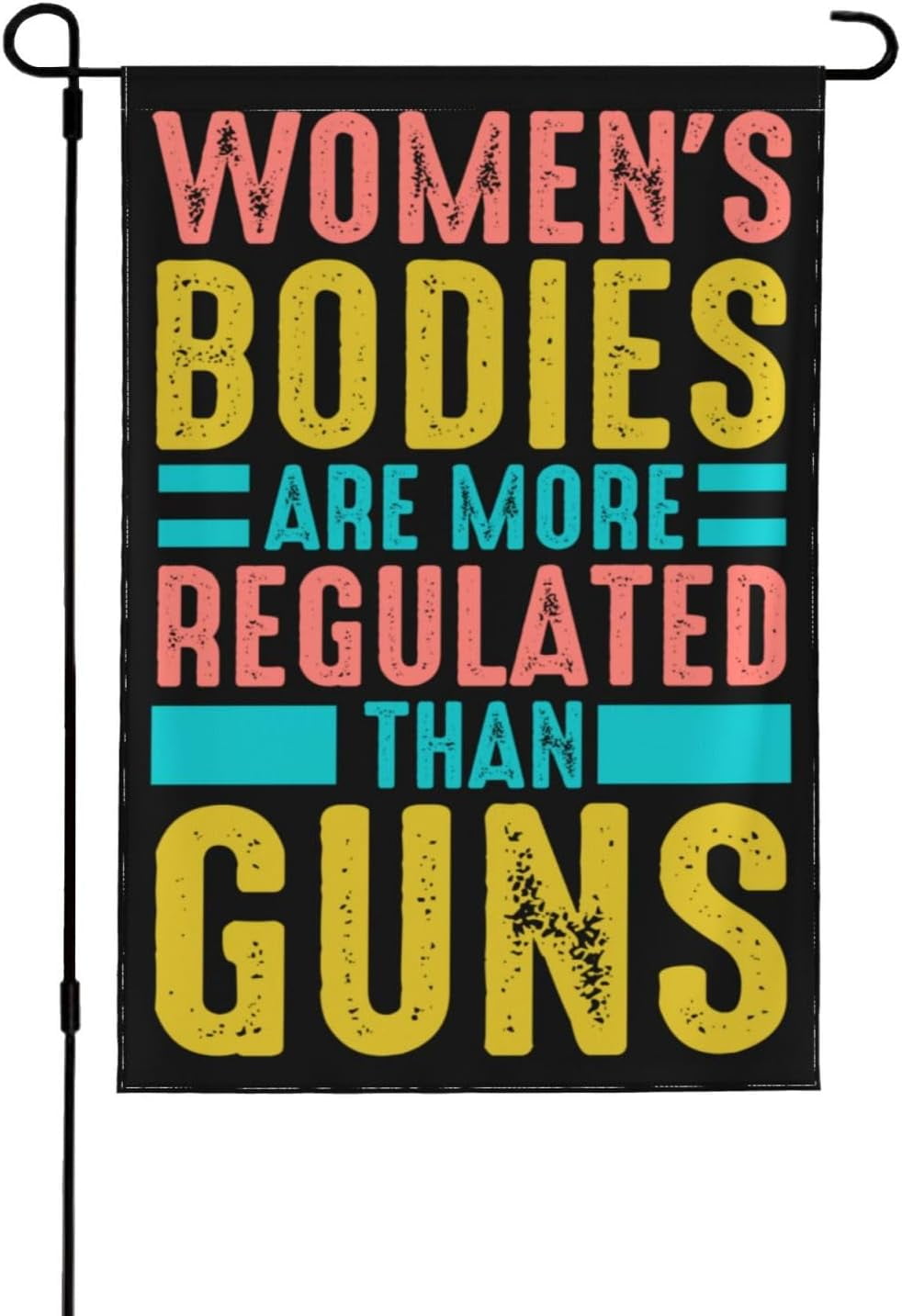 1973 Pro-Roe Garden Flag Double Sided My Body My Choice Yard Flag Pro ...