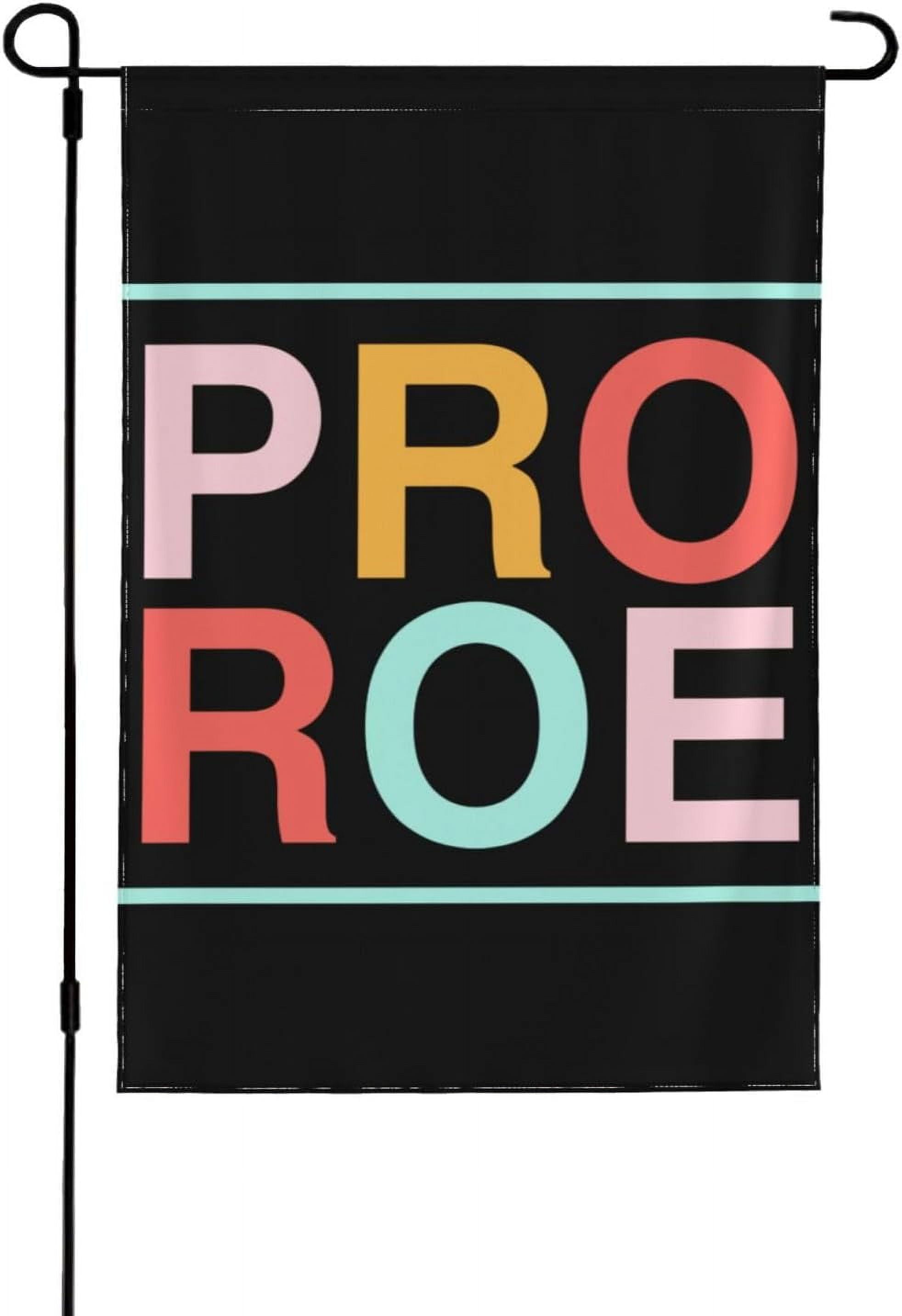 1973 Pro-Roe Garden Flag Double Sided My Body My Choice Yard Flag Pro ...