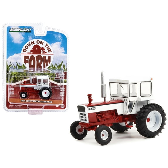1974 2270 Tractor Closed Cab Red and White "Down on the Farm" Series 7 ...